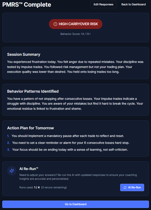 Discipline Flow - Your Daily Trading Discipline Coach